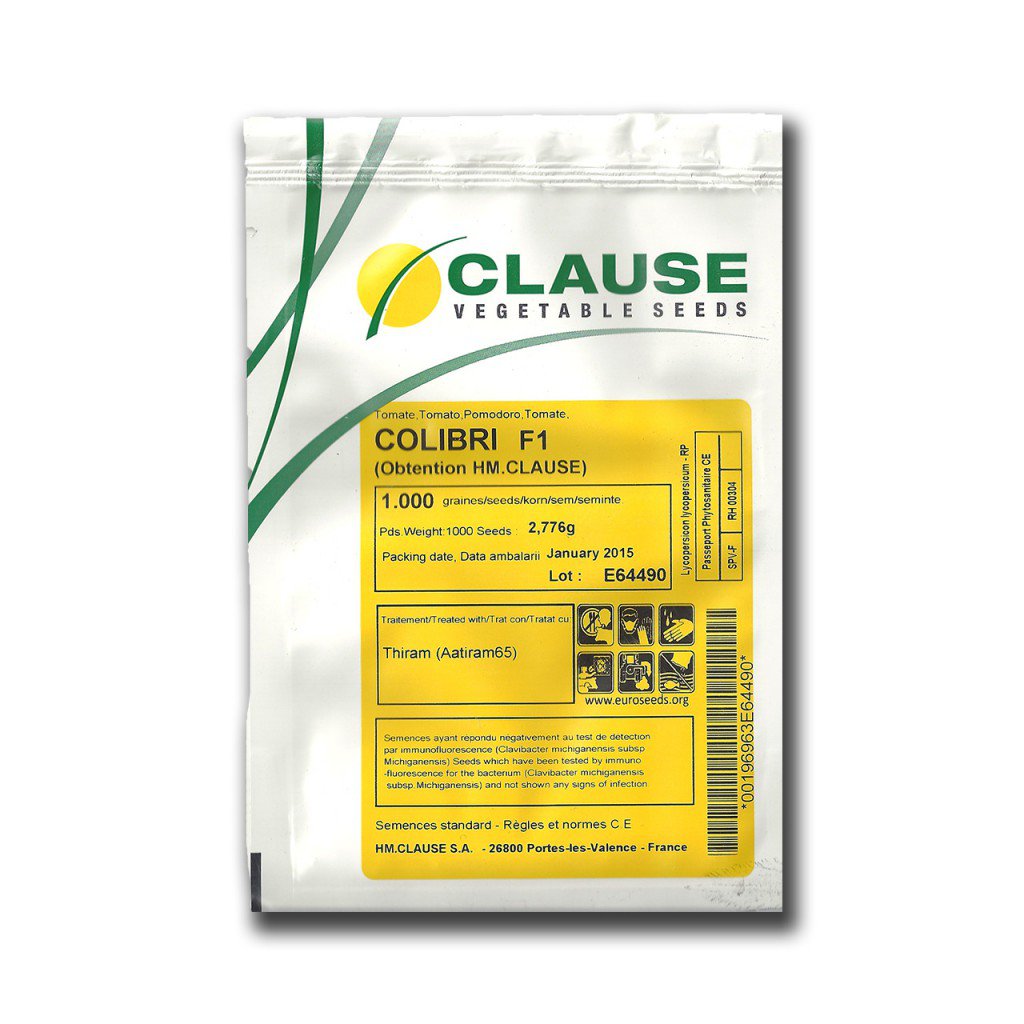 Seminte de tomate Colibri F1, 1000 Sem, Clause - SolarLegume.ro ...